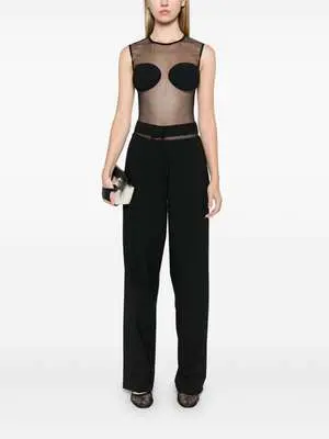 NENSI DOJAKA Semi-sheer Bodysuit