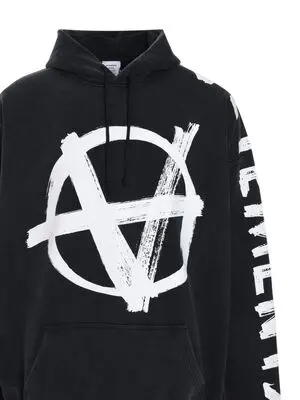Vetements Double Anarchy Hoodie