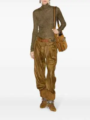 Isabel Marant Étoile Jaelis Metallic Jumper - Green