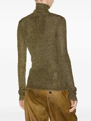 Isabel Marant Étoile Jaelis Metallic Jumper - Green