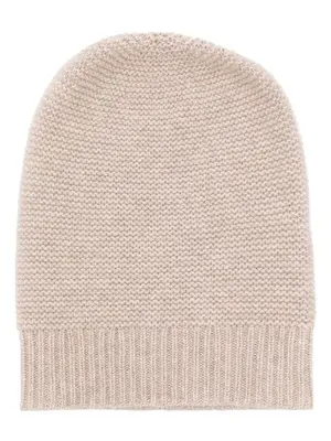 N.peal Cashmere Beanie - Brown