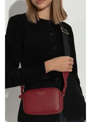 Emporio Armani Camera Bag - Red