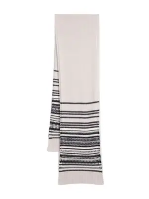 N.peal Gradual Fairisle Scarf