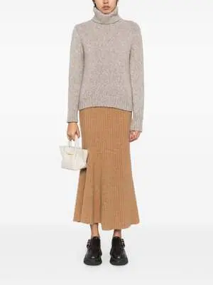 N.peal Hazel Marl Jumper - Brown