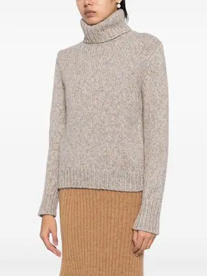 N.peal Hazel Marl Jumper - Brown