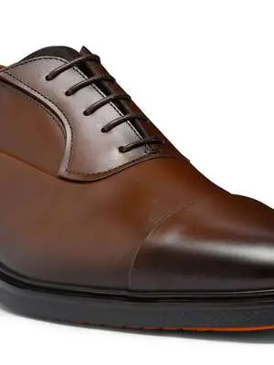 Santoni Mid Calf Oxfords