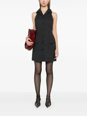 Philosophy Di Lorenzo Serafini Houndstooth Mini Dress