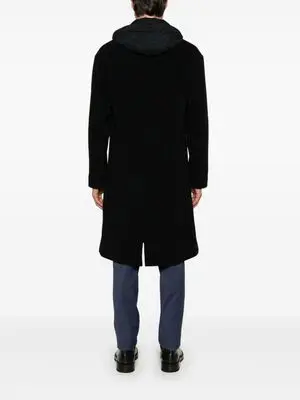 Herno Hooded Coat - Black