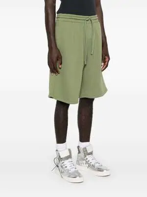 Off-White Arrows-motif Shorts - Green