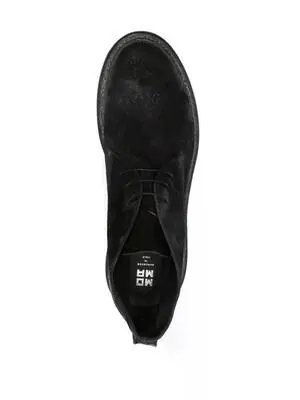 Moma Tuscany Derby Shoes In Suede
