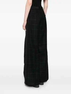 Sacai Check-pattern Trousers