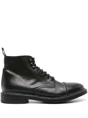 Moma Leather Ankle Boots