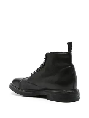 Moma Leather Ankle Boots