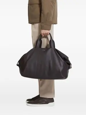 Zegna Secondskin Raglan Holdall - Brown