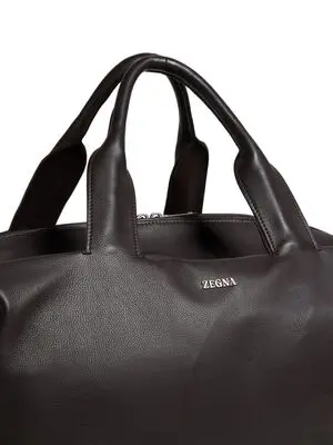 Zegna Secondskin Raglan Holdall - Brown