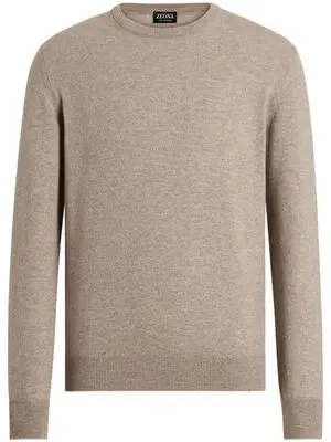Zegna Oasi Cashmere Jumper - Neutrals