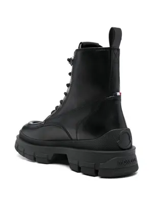 Moncler Heavea City Leather Boots