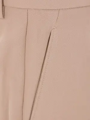 Zegna Pleated Straight-leg Trousers - Neutrals