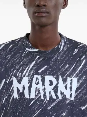 Marni Logo Print T-shirt