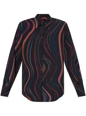 Paul Smith Printed Shirt - Blue