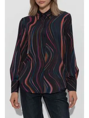 Paul Smith Printed Shirt - Blue