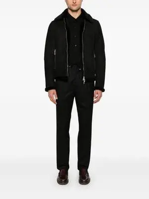 D4.0 Wool Cardigan - Black