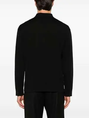 D4.0 Wool Cardigan - Black
