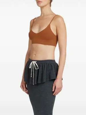 Cashmere In Love Windy Mini Skirt - Grey