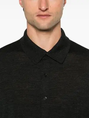 D4.0 Wool Cardigan - Grey