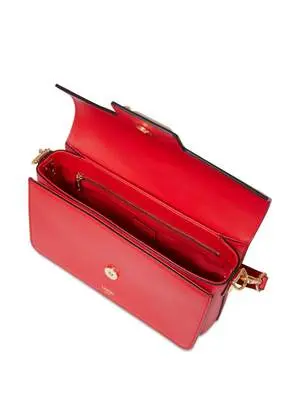 LANCEL Leather Shoulder Bag - Red