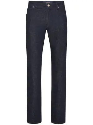 BILLIONAIRE Mid-rise Straight-leg Jeans - Blue