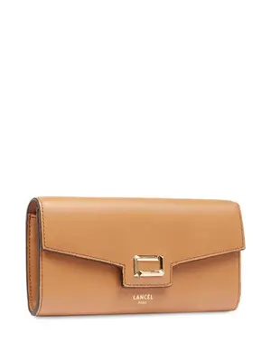LANCEL Long Angele Wallet - Brown