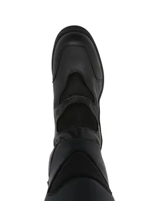 GMBH Baris Knee High Moto Boots - Black
