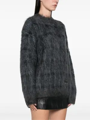 Alexander Wang Brushed-effect Sweater