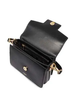 LANCEL Angele Small Leather Shoulder Bag - Black