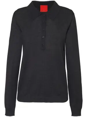 Cashmere In Love Ellis Polo Shirt - Black