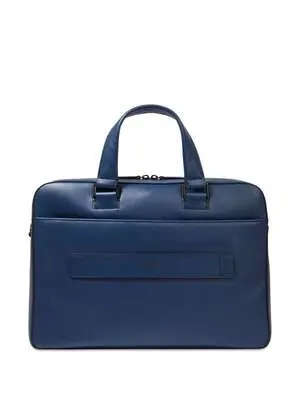 LANCEL Max De Leather Briefcase - Blue