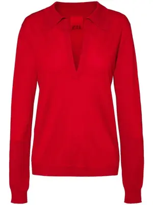 Cashmere In Love Lane Jumper - Red