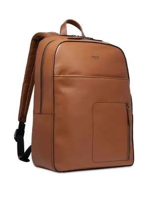 LANCEL Logo-print Leather Backpack