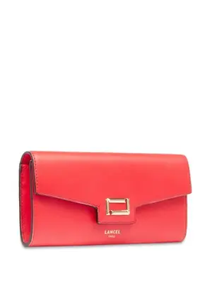 LANCEL Long Angele Wallet - Red