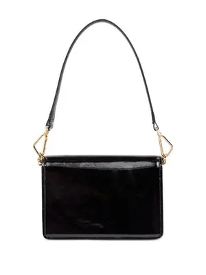 LANCEL Leather Mini Flap Bag