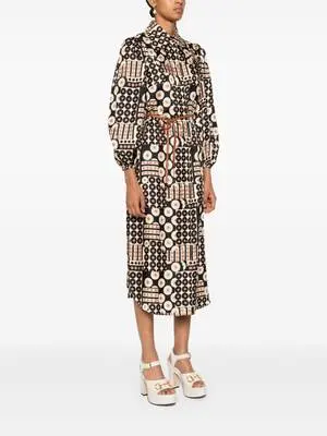 Zimmermann Illustration Midi Dress