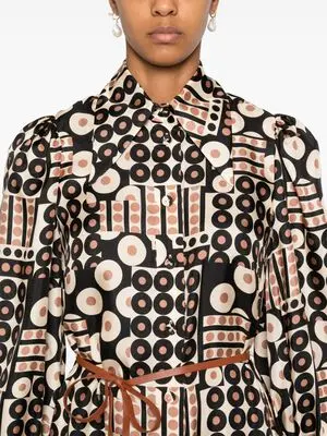 Zimmermann Illustration Midi Dress