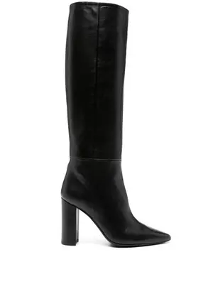 ANNA F. 95mm Leather Boots