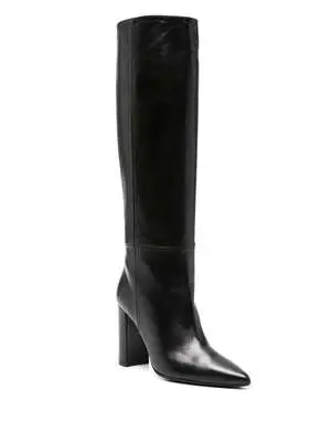 ANNA F. 95mm Leather Boots