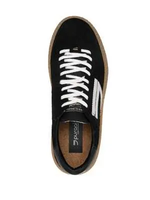 PURAAI Logo-patch Sneakers - Black