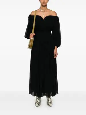 Chloé Pleated Maxi Dress