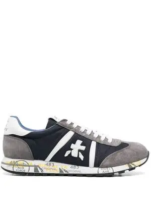 Premiata Lucy 7089 Panelled Sneakers - Grey