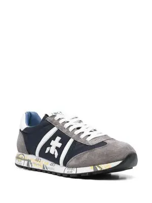 Premiata Lucy 7089 Panelled Sneakers - Grey