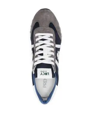 Premiata Lucy 7089 Panelled Sneakers - Grey